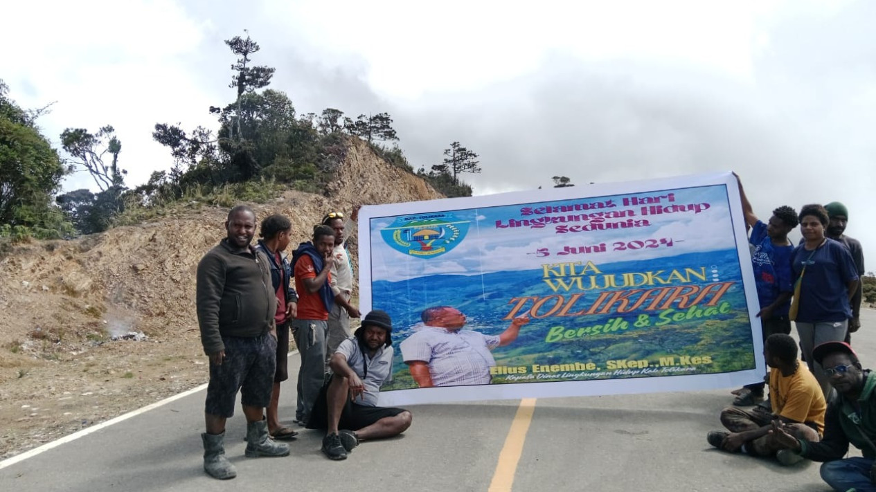 Kadis Lingkungan Hidup Tolikara Elius Enembe: Jaga Nawi Arigi Bersih ...