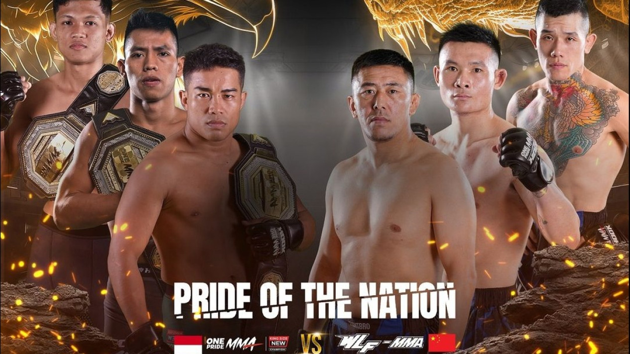 One Pride MMA 79 King Size New Champion Digelar Perdana di Bali, Jadi ...