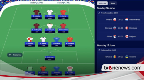 Ini Cara Main Euro Fantasy Football, Dari Bursa Transfer Hingga ...