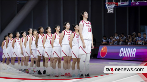 Viral Pemain Basket Putri China U-18 Tinggi 2,2 Meter
