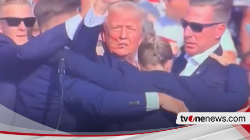 Trump Diduga Ditembak Saat Kampanye, Meski Berdarah Namun Tetap Bisa ...