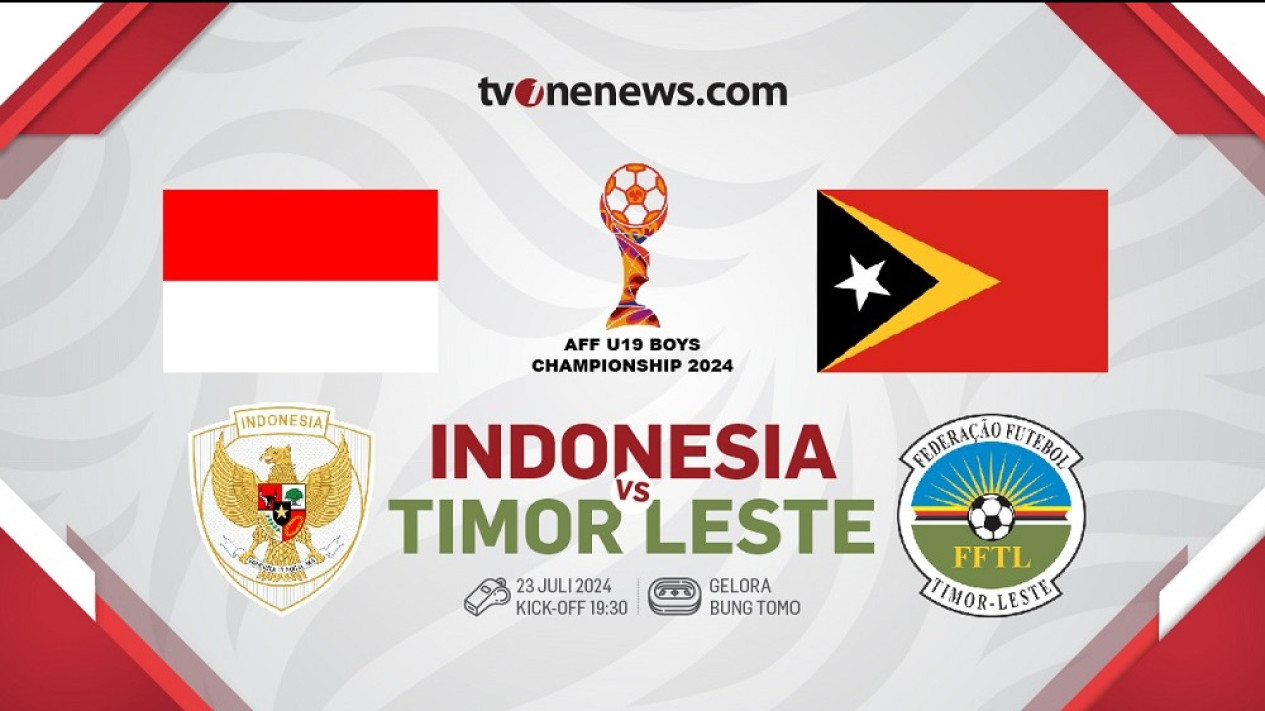 Hasil Timnas Indonesia U-19 Vs Timor Leste di Babak Pertama Piala AFF U ...