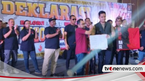 Relawan Gibran Bolone Mase Deklarasi Dukung Dico Ganinduto Jadi Calon ...