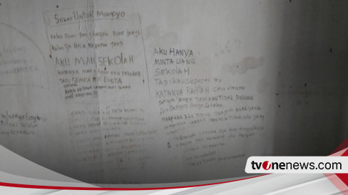 Polres Cimahi Dalami Tulisan di Tembok Rumah Penemuan Kerangka Ibu dan ...