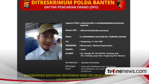 Solichin Caleg Gagal pada Pemilu 2024 Jadi Buronan Polda Banten, Begini ...