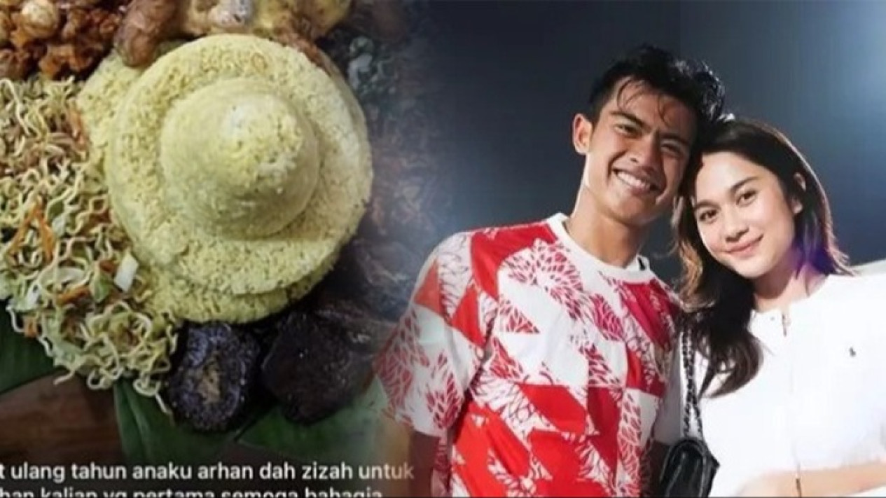 Sebelum Isu Selingkuh, Ibu Pratama Arhan Bikin Tumpeng Ulang Tahun Pernikahan Anaknya dengan ...