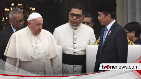 Kagum dengan Semboyan Bhineka Tunggal Ika, Paus Fransiskus Beri Pesan Ini