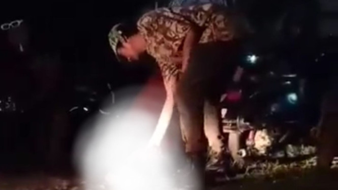 Mengerikan! Viral Tragedi Congkel Mata di Acara Vespa Gunung Putri ...