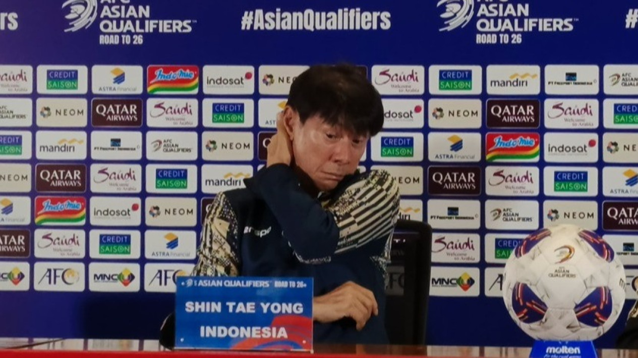 Walau Timnas Indonesia Diuntungkan, Shin Tae-yong Beri Respons Berkelas ... Walau Timnas Indonesia Diuntungkan, Shin Tae-yong Beri Respons Berkelas ...