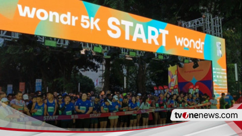 Keseruan Jakarta Running Festival 2024 Race Day Pertama, Ribuan Pelari ...