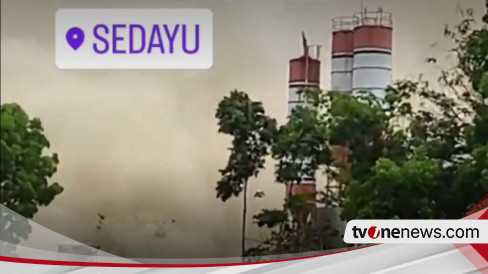 Viral Tempat Penampungan Bahan Baku Beton di Bantul Bocor, Debu-debu ...