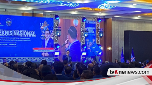 AHY Perkenalkan Menteri Kabinet Merah Putih Usai Resmi Jadi Kader ...