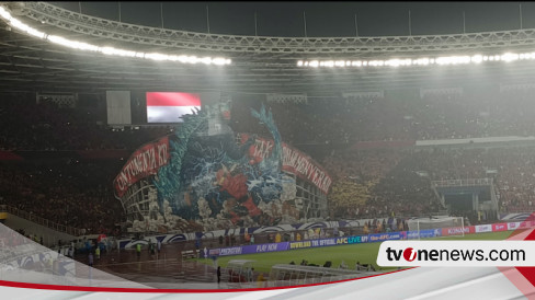 Koreo Megah Persembahan Ultras Garuda di Laga Timnas Indonesia Vs ...