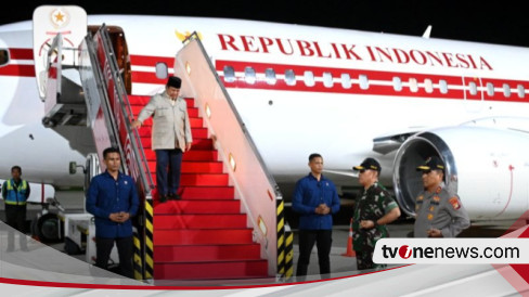 Prabowo Tiba di Tanah Air Usai Kunjungan dari India dan Malaysia
