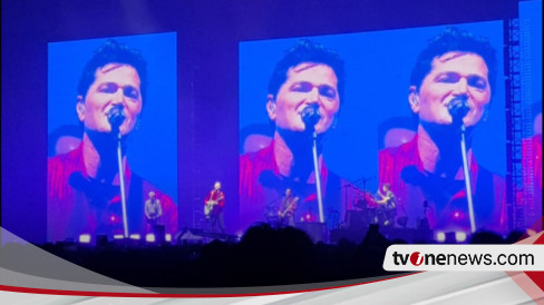 Dibuat Merinding oleh Penggemar, The Script Sukses Gelar Konser di Jakarta