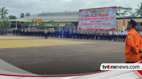 Polda Bengkulu Siagakan 1.157 Personel Gabungan untuk Ops Idul Fitri