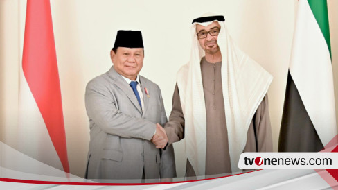 Disambut Langsung di Istana, Prabowo dan Presiden MBZ Kukuhkan Delapan ...