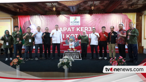 Wali Kota Bekasi Tri Adhianto Buka Rapat Kerja KORMI, Kenalkan Logo dan ...