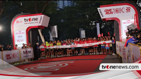 Berlangsung Semarak! Menko Pangan Zulkifli Hasan Lepas 5000 Pelari One ...