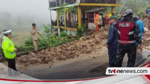 Hindari Longsor di Cilawu Garut, Arus Lalu Lintas Dialihkan ke Jalur Ini