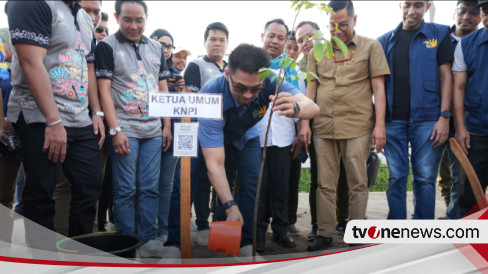 Tanam Sejuta Pohon, Ketum KNPI Ryano Panjaitan: Pemuda Harus Berdampak ...
