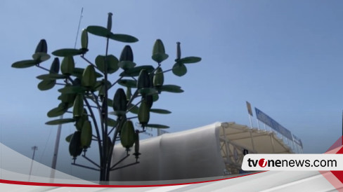 Pohon Masa Depan? Adhi Karya Pasang Hybrid Wind Tree Pertama di ...