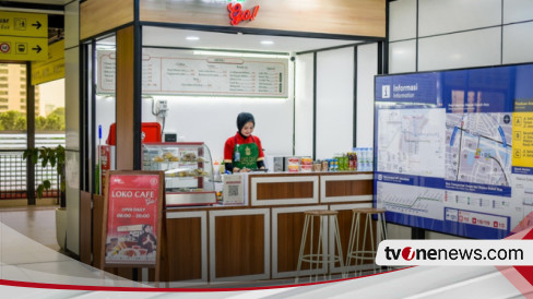 Sasar Pengguna LRT, KAI Services Hadirkan Loko Café Go di Stasiun LRT ...