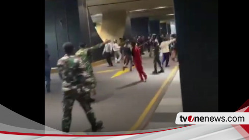 Viral Massa Aksi Berhamburan Masuki Mal Atrium Senen, Ini Faktanya